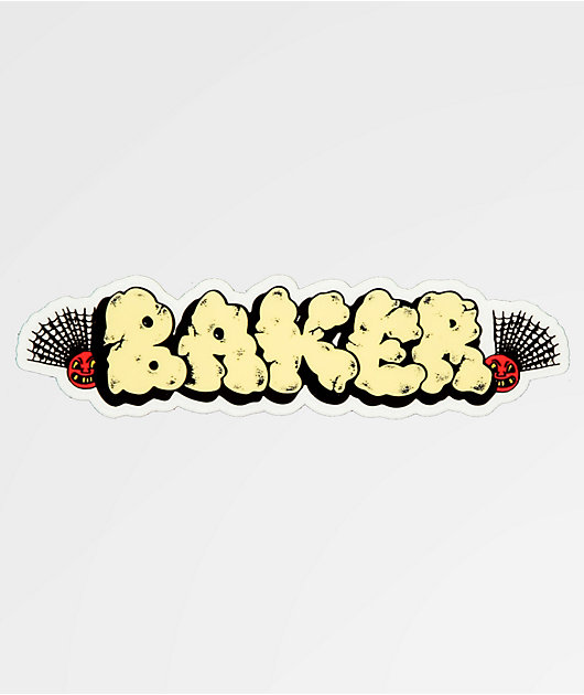 Baker Multi Sketch Logo Sticker | Zumiez