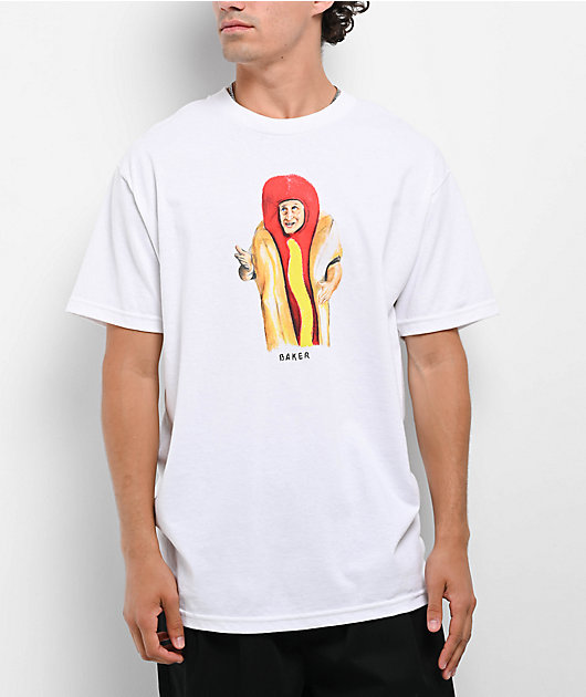 Baker x Tim Robinson Raandom White T-Shirt | Zumiez