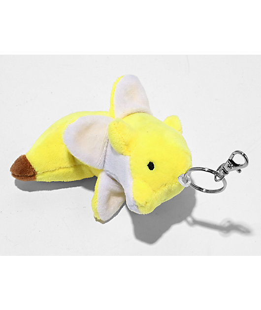 BanDan Banana Dolphin Plush Keychain | Zumiez