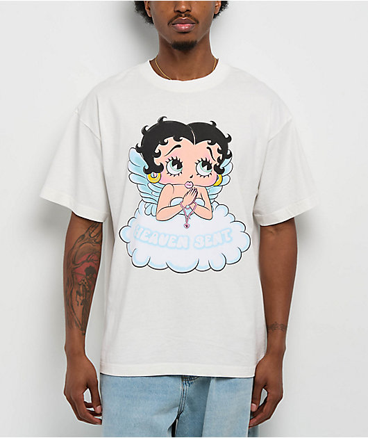 Bella Dona x Betty Boop Angel Betty White T-Shirt | Zumiez