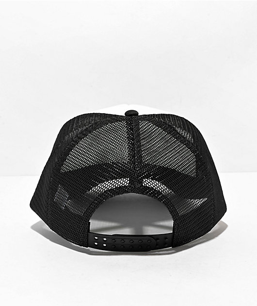 Benitez by Baylen Levine Frick Vape Black & White Trucker Hat | Zumiez