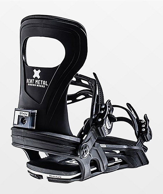 Bent Metal Bolt Black Snowboard Bindings 2024 | Zumiez