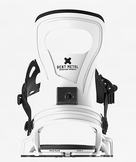 Bent Metal Bolt White Snowboard Bindings 2026 | Zumiez