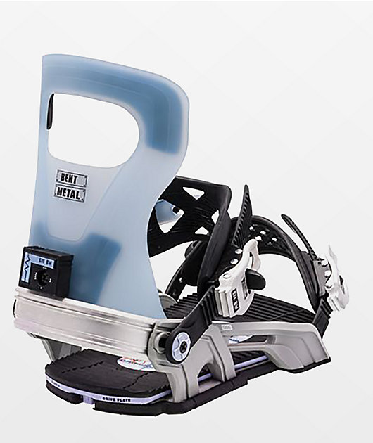 Bent Metal Logic Grey Snowboard Bindings 2024 | Zumiez