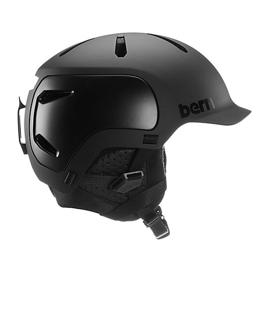 Bern Watts 8-Tracks Black Snowboard Helmet | Zumiez
