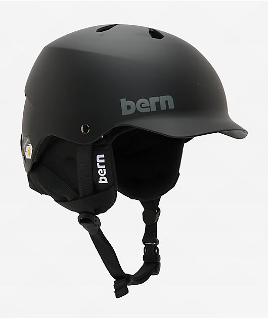 Bern Watts 8-Tracks Black Snowboard Helmet | Zumiez