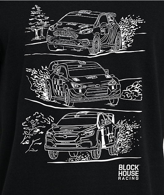 Block House Racing LSPR Black T-Shirt | Zumiez