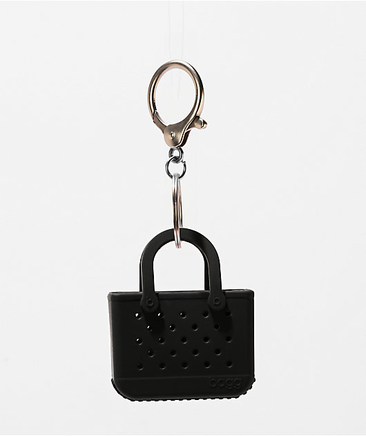 Bogg Tiny Tote Bag LBD Black Keychain | Zumiez