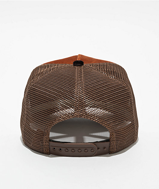 Boys Lie Caramel & Dark Chocolate Trucker Hat | Zumiez