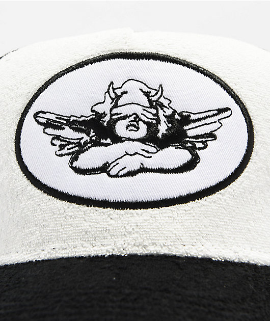 Boys Lie Eclipse Black & White Terry Trucker Hat | Zumiez