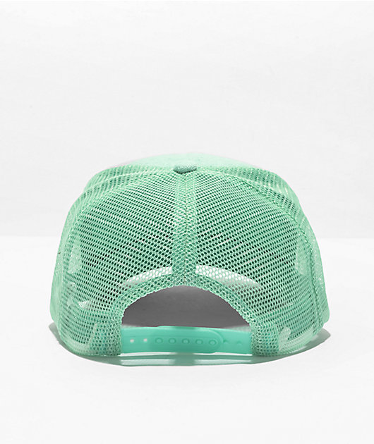 Boys Lie Scorpio Mint Terry Trucker Hat | Zumiez