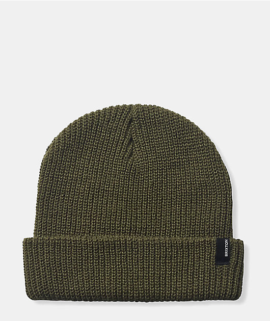 Brixton Heist Military Olive Beanie | Zumiez
