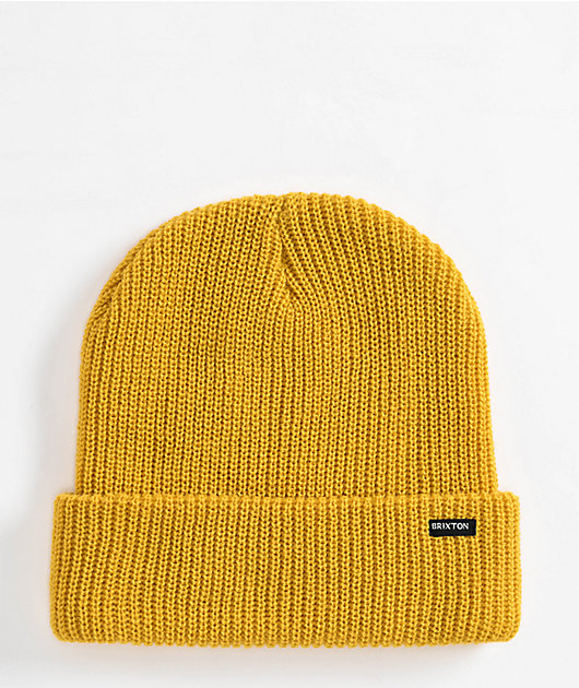 Brixton Heist Mustard Beanie | Zumiez