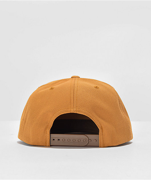 Brixton Regal Golden Brown Snapback Hat | Zumiez