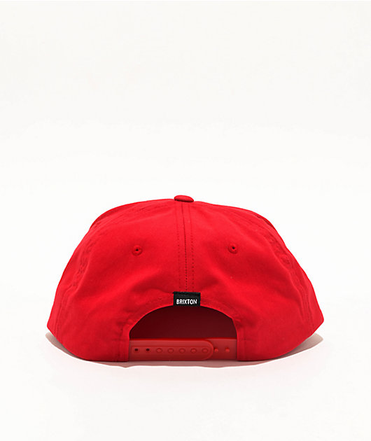 Brixton x Coors Banquet Hops Red Snapback Hat | Zumiez