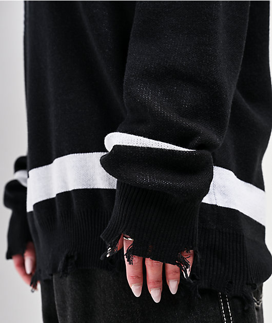 Broken Promises Arachnid Black Sweater | Zumiez