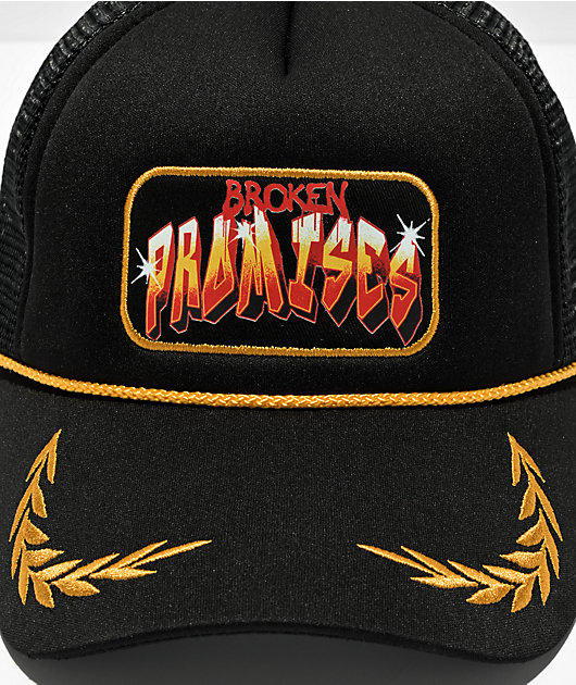 Broken Promises Blackbook Black Trucker Hat | Zumiez