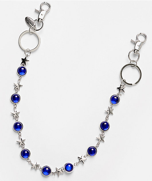 Broken Promises Celestial Silver & Blue Pocket Chain | Zumiez