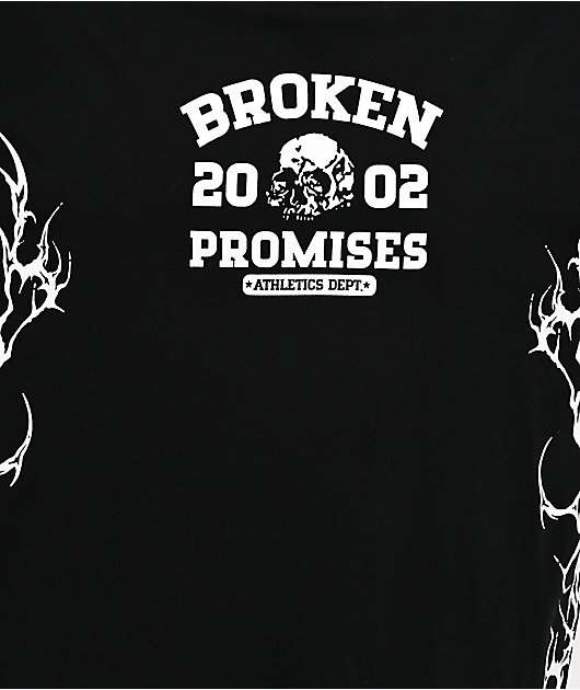 Broken Promises Cyberathletic Black T-Shirt | Zumiez