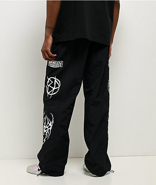 Broken Promises Cybersport Black Windbreaker Pants | Zumiez