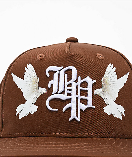 Broken Promises Doves Brown Snapback Hat | Zumiez