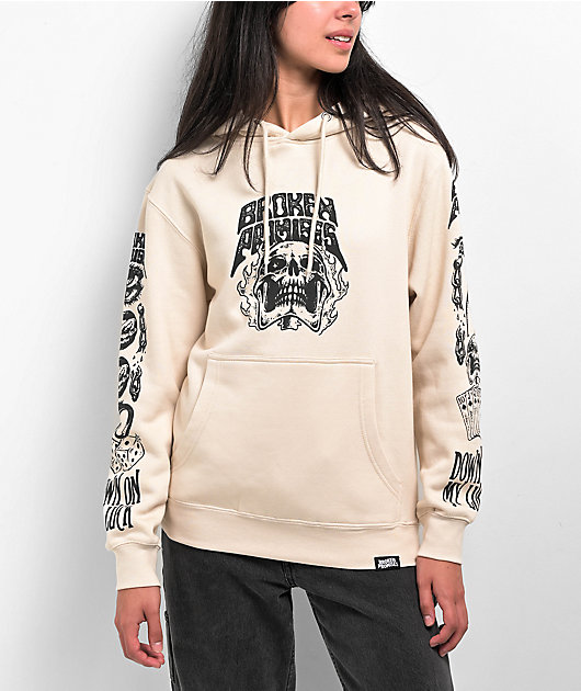 Broken Promises Down On My Luck Sand Hoodie | Zumiez