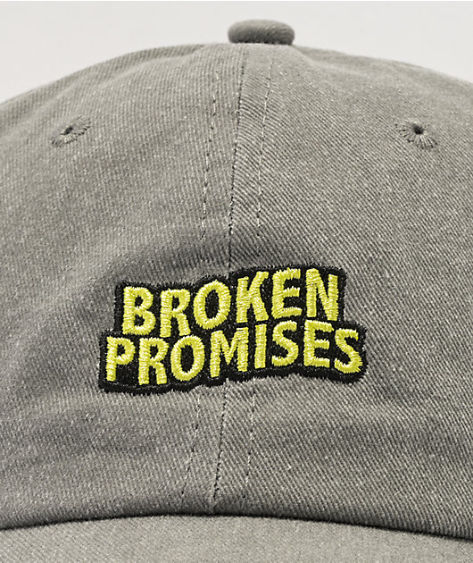 Broken Promises Find Myself Grey Strapback Hat | Zumiez
