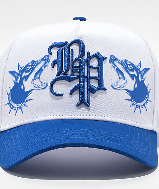 Broken Promises Fragile White & Blue Snapback Hat | Zumiez