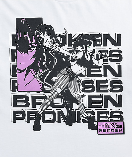 Broken Promises Respawn White T-Shirt | Zumiez