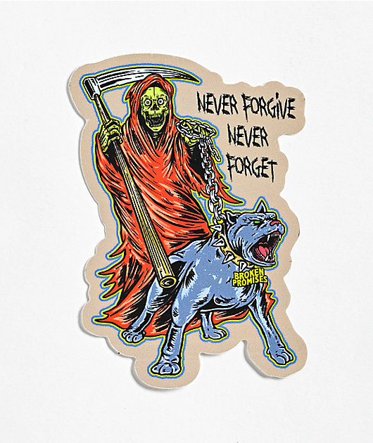 Broken Promises Worst In Me Sticker | Zumiez