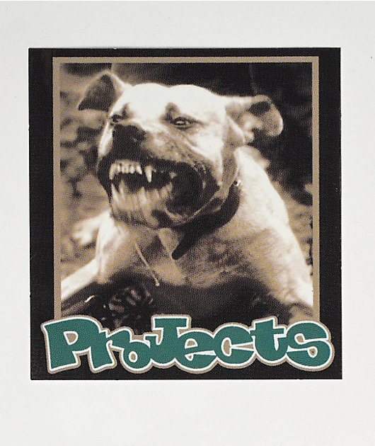 Brooklyn Projects Dog Sticker | Zumiez
