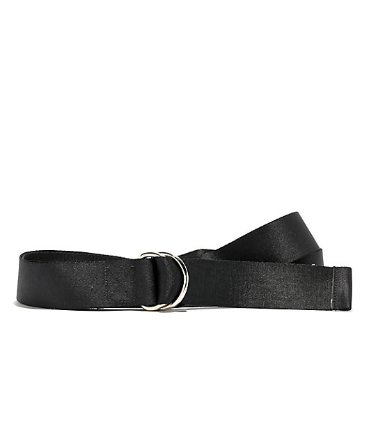 Buckle Down Black D-Ring Belt | Zumiez
