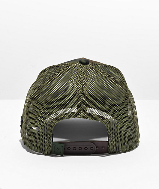 CAPSLAB x Street FIghter Guile Camo Trucker Hat | Zumiez