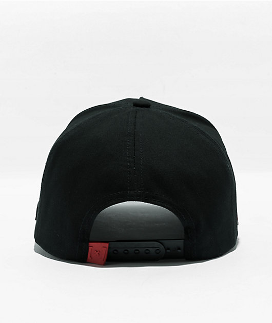 CAPSLAB x Street Fighter Ken Black Snapback Hat | Zumiez