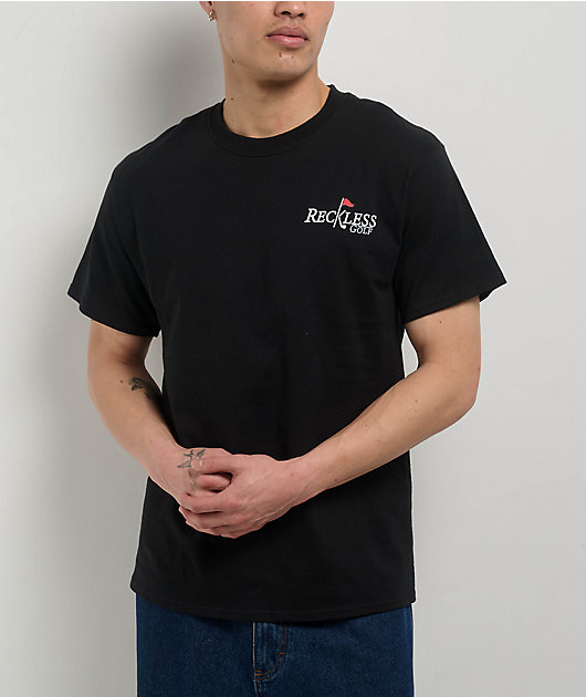 CBoysTV Reckless Golf Black T-Shirt | Zumiez