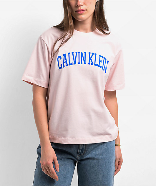 Calvin Klein Pink T-Shirt | Zumiez