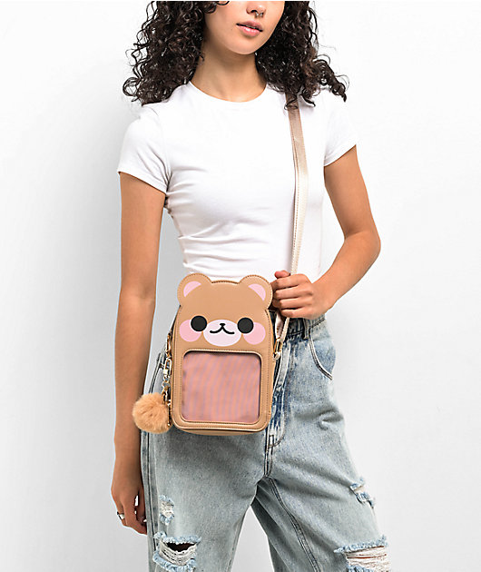 Candy Corpse Bear Ita Brown Crossbody Bag | Zumiez