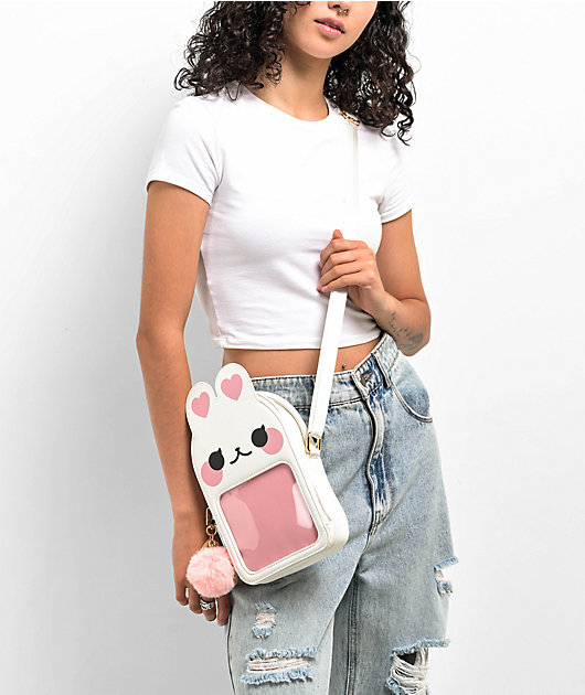 Candy Corpse Bunny Ita White Crossbody Bag | Zumiez