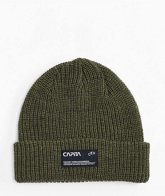 Capita Factory Green Tech Beanie | Zumiez