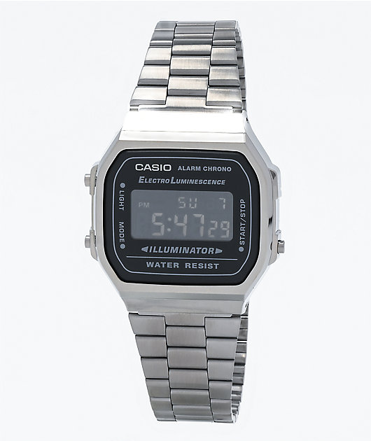 Casio Vintage Gunmetal Digital Watch | Zumiez
