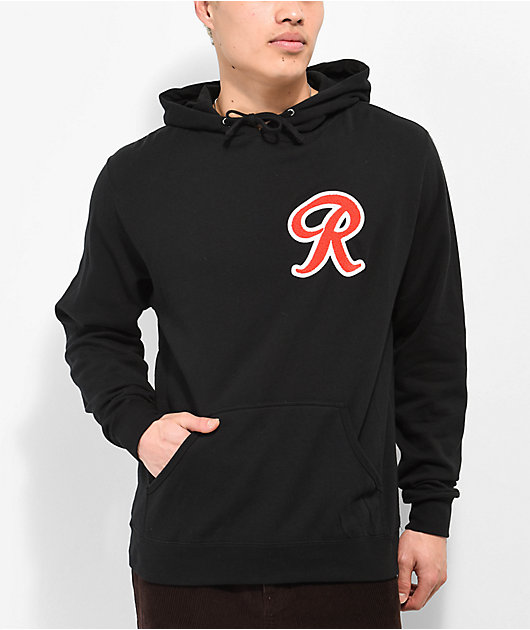 Casual Industrees x Rainier Chenille Black Hoodie | Zumiez