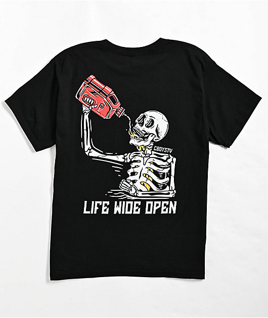 CboysTV Kids Soul Fuel Black T-Shirt | Zumiez