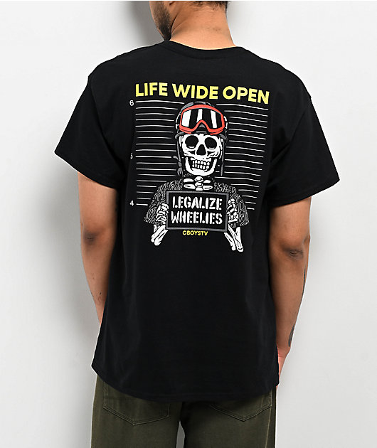 CboysTV Mugshot Black T-Shirt | Zumiez