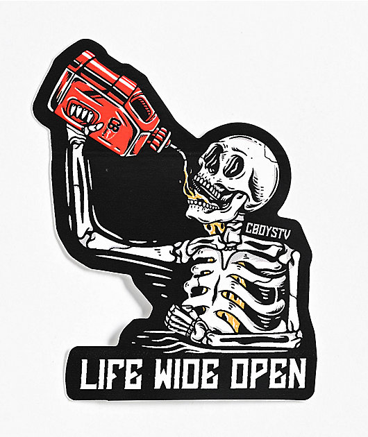 CboysTV Soul Fuel Sticker | Zumiez