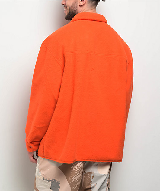 Champion Area 19 Spicy Orange Shacket | Zumiez