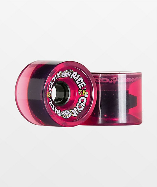 Cloud Ride Clear Pink 69mm 78a Cruiser Wheels | Zumiez