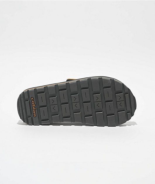 Cobian DRT Charcoal Slide Sandals | Zumiez