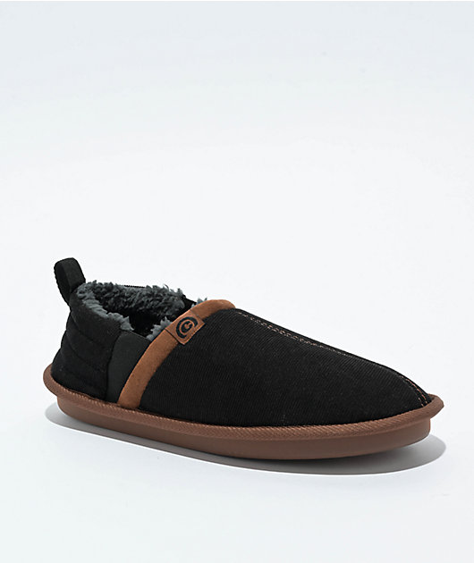 Cobian Jalama Black & Brown Slippers | Zumiez