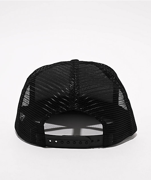 Color Bars Power, Corruption, & Lies Black Trucker Hat | Zumiez