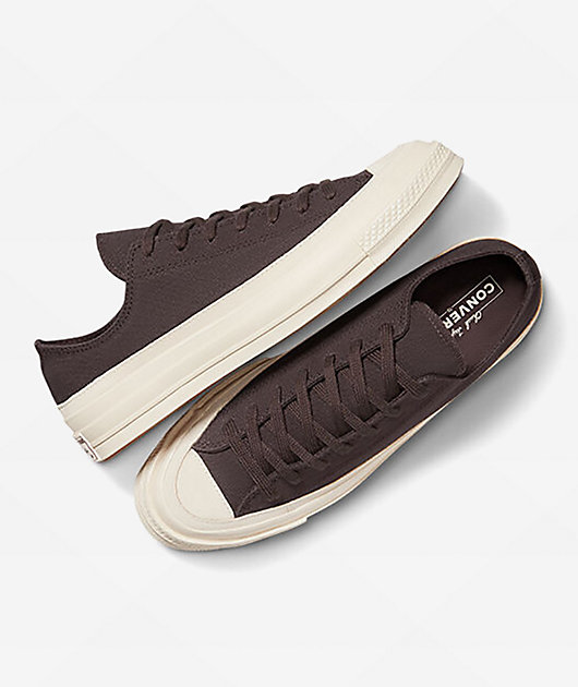 Converse Chuck 70 Canvas & Suede Rugged Brown Shoes | Zumiez